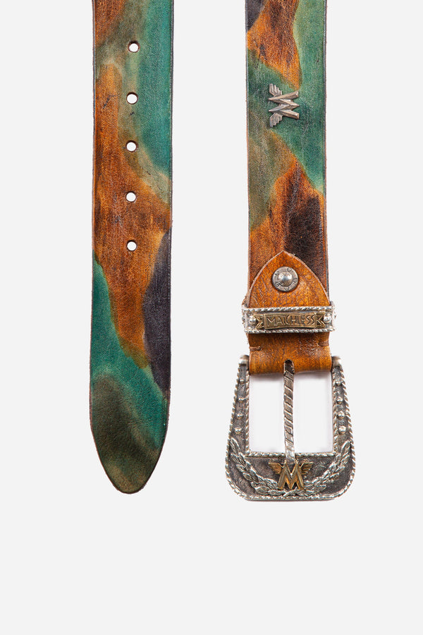 TROPHY SILVER BELT WITH STUDS - The Corner GmbH / Matchless Munich
